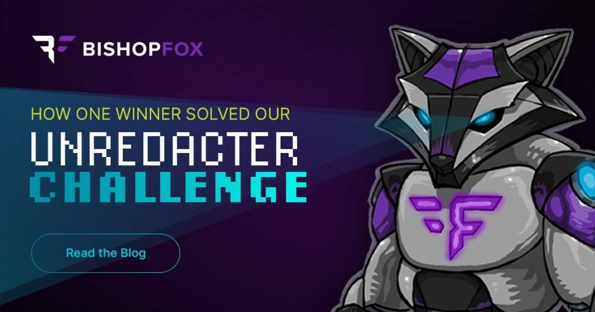 Solving the Unredacter Challenge | Bishop Fox